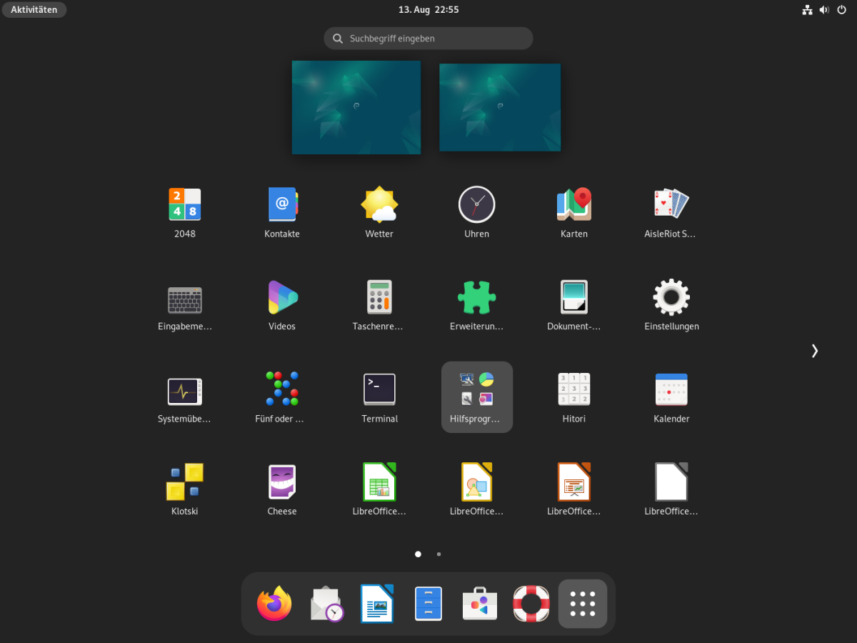 Linux Debian 12 "Bookworm" 32-Bit, 8,39