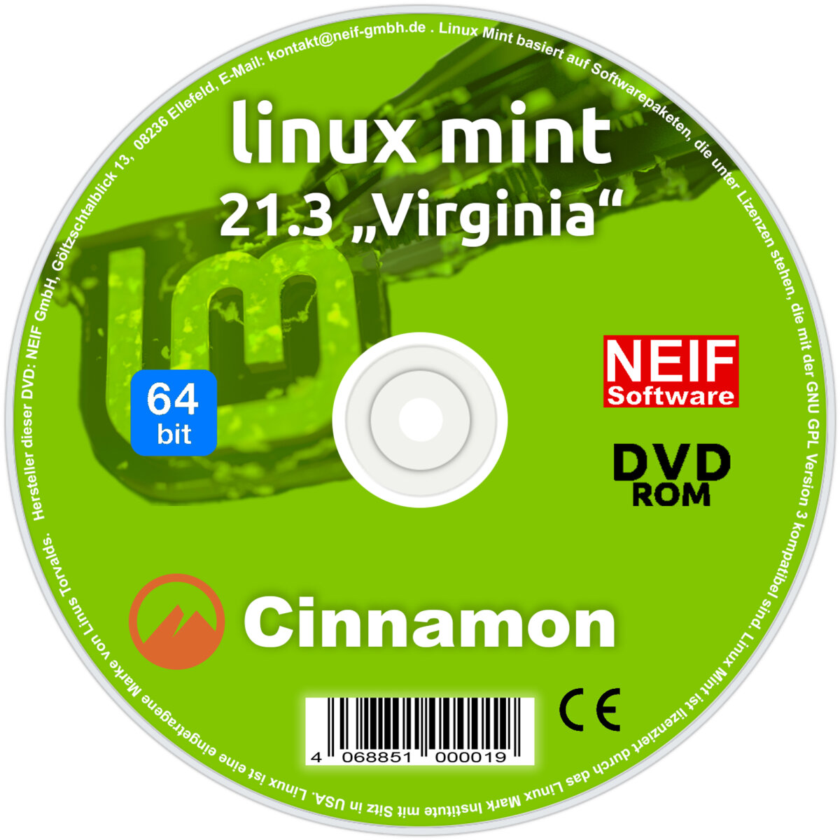Linux Mint 21.3 "Virginia" Cinnamon