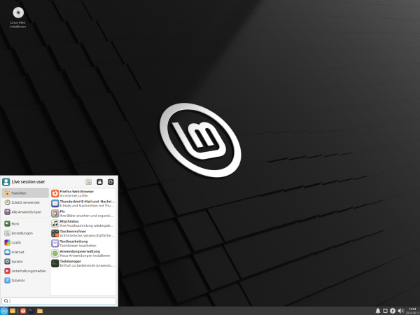 Linux Mint 22 "Wilma" Xfce